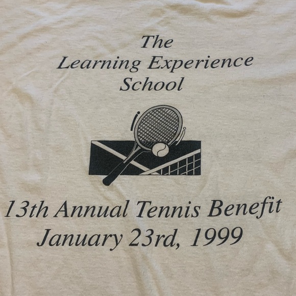 Sherry Mfg Co. | Shirts | Vintage 99 The Learning Experience Spellout ...